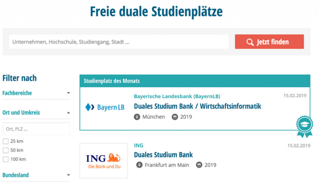 Produkte für Wegweiser-Duales-Studium - studddy | TarGroup Media